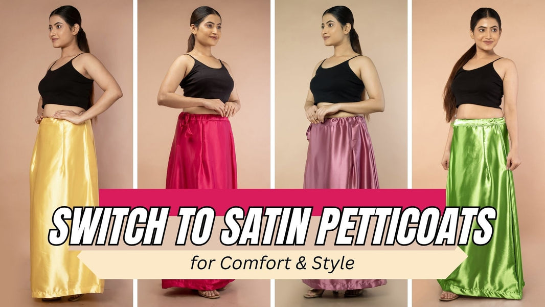 Top 5 Reasons to Switch to Satin Petticoats for Comfort & Style – Sarla ...